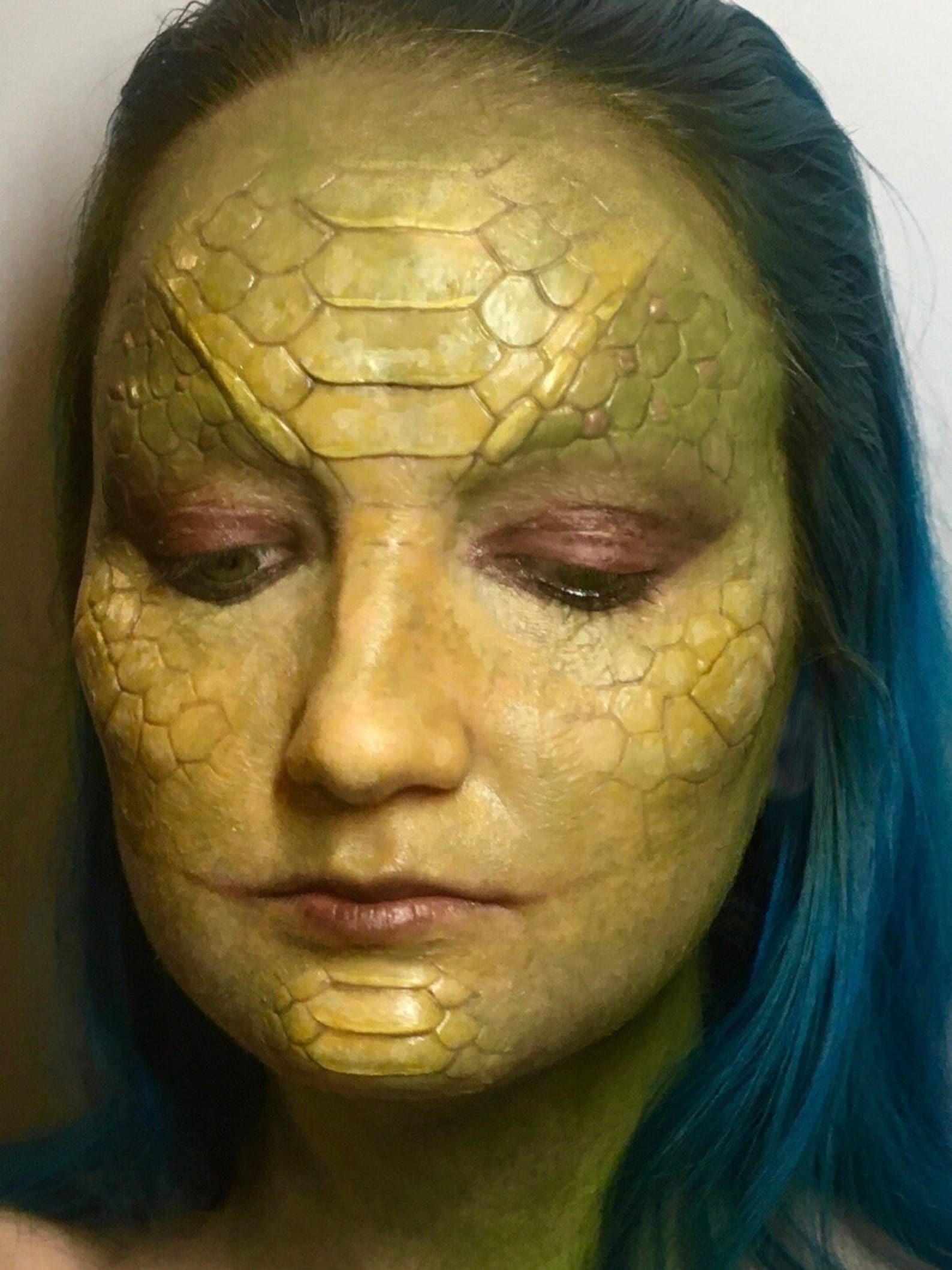 Snake Prosthetics Set, SFX Makeup, Silicone Appliance, Halloween ...