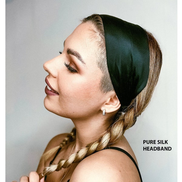 Silk Headband - Etsy