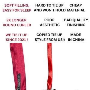 Long silk soft Heatless curler hair curling ribbon set, no heat ...