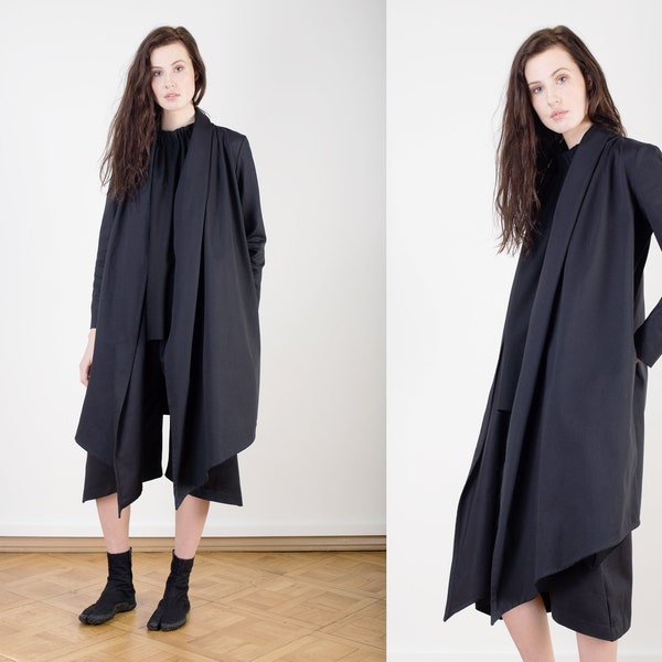 Asymmetrical Coat - Etsy