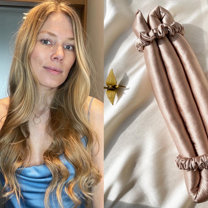 Silk Curling Ribbon Set Heatless Hair Curler For Hair With Etsy