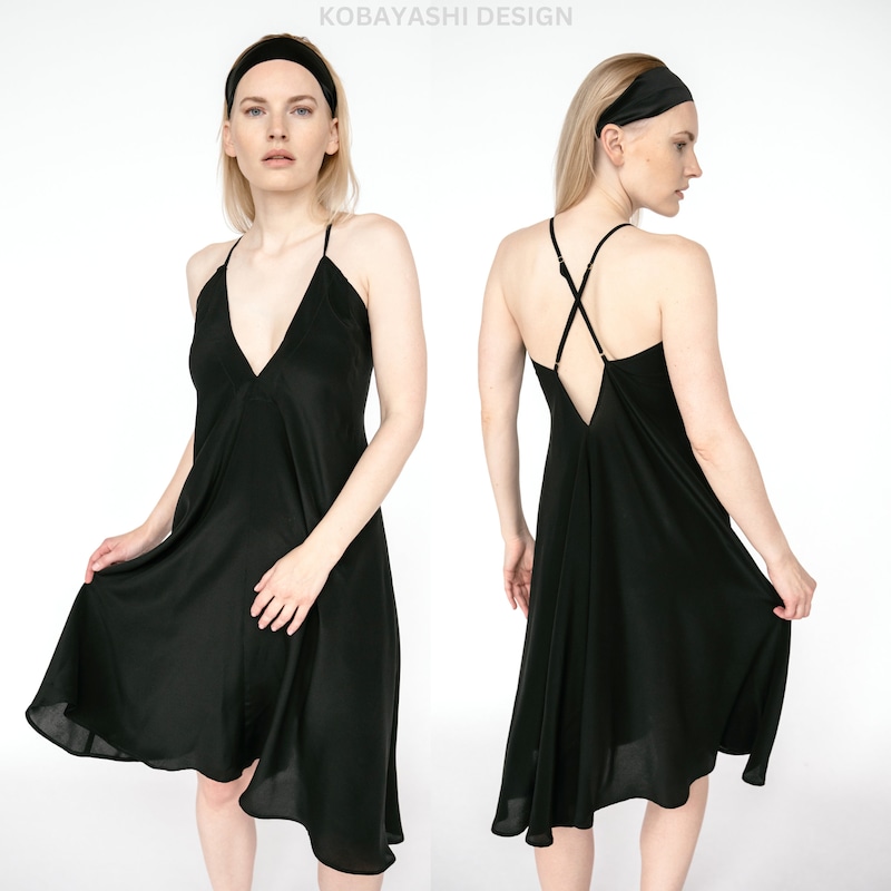 Silk Sleep Dress - Etsy