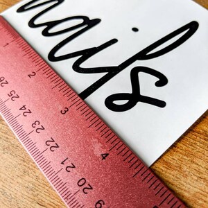 4 Inch Custom Vinyl Label for Home, Pantry, Garage, Kitchen, Bathroom ...