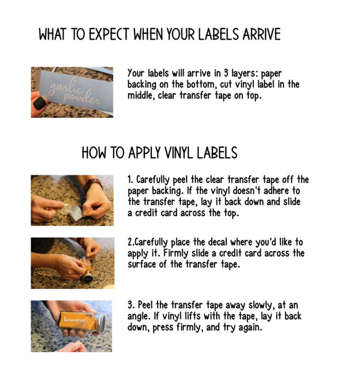 Big Storage Bin Decal Large Custom Vinyl Labels up to | Etsy