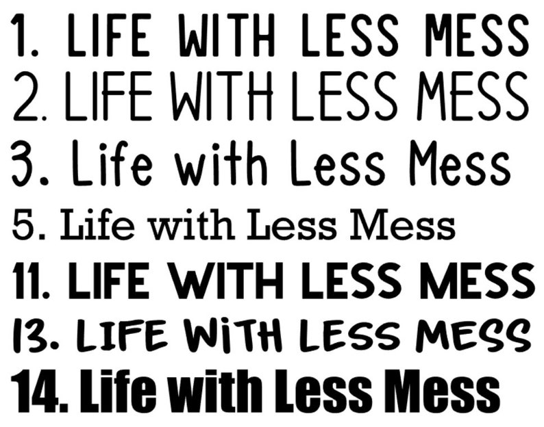 Big Storage Bin Decal -- Large Custom Vinyl Labels -- up to 11 ...