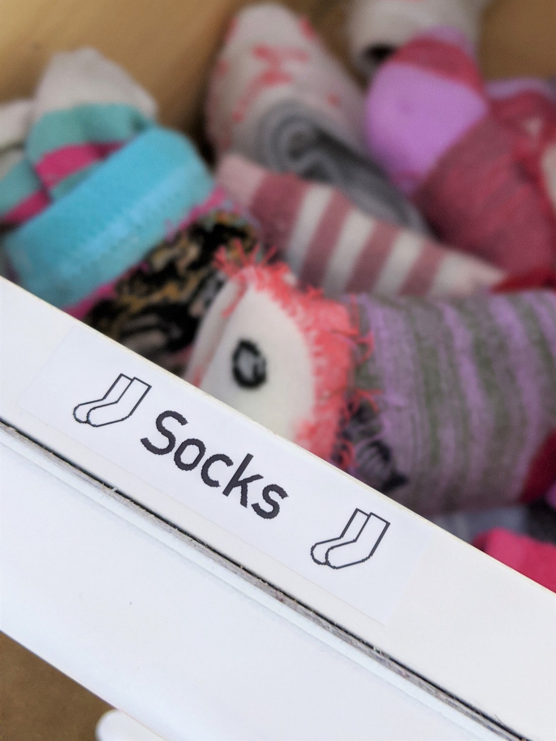 Custom Printed Label Maker Labels Black Print on White Tape - Etsy