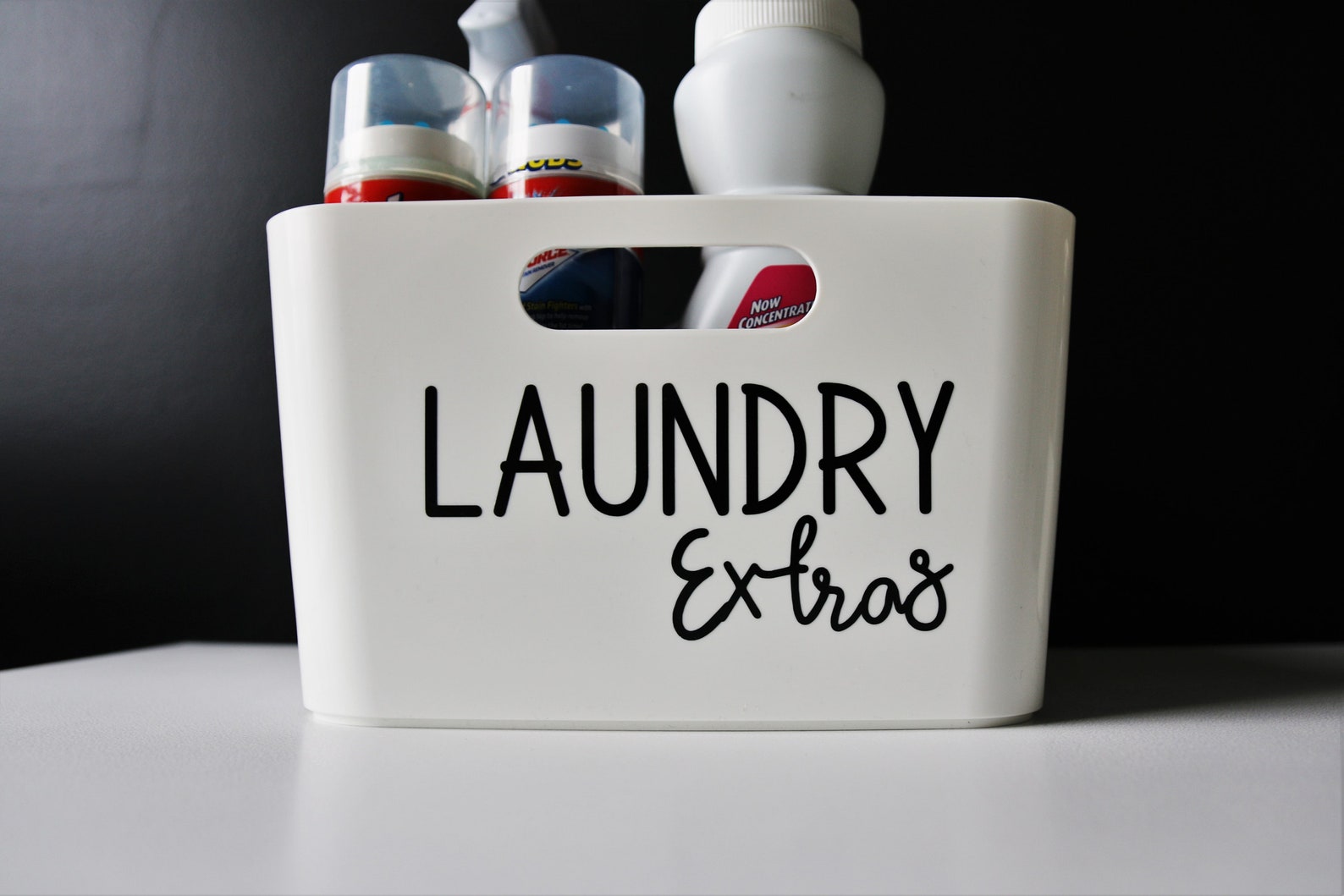 Laundry Room Labels Single Vinyl Decal Custom Mix and - Etsy