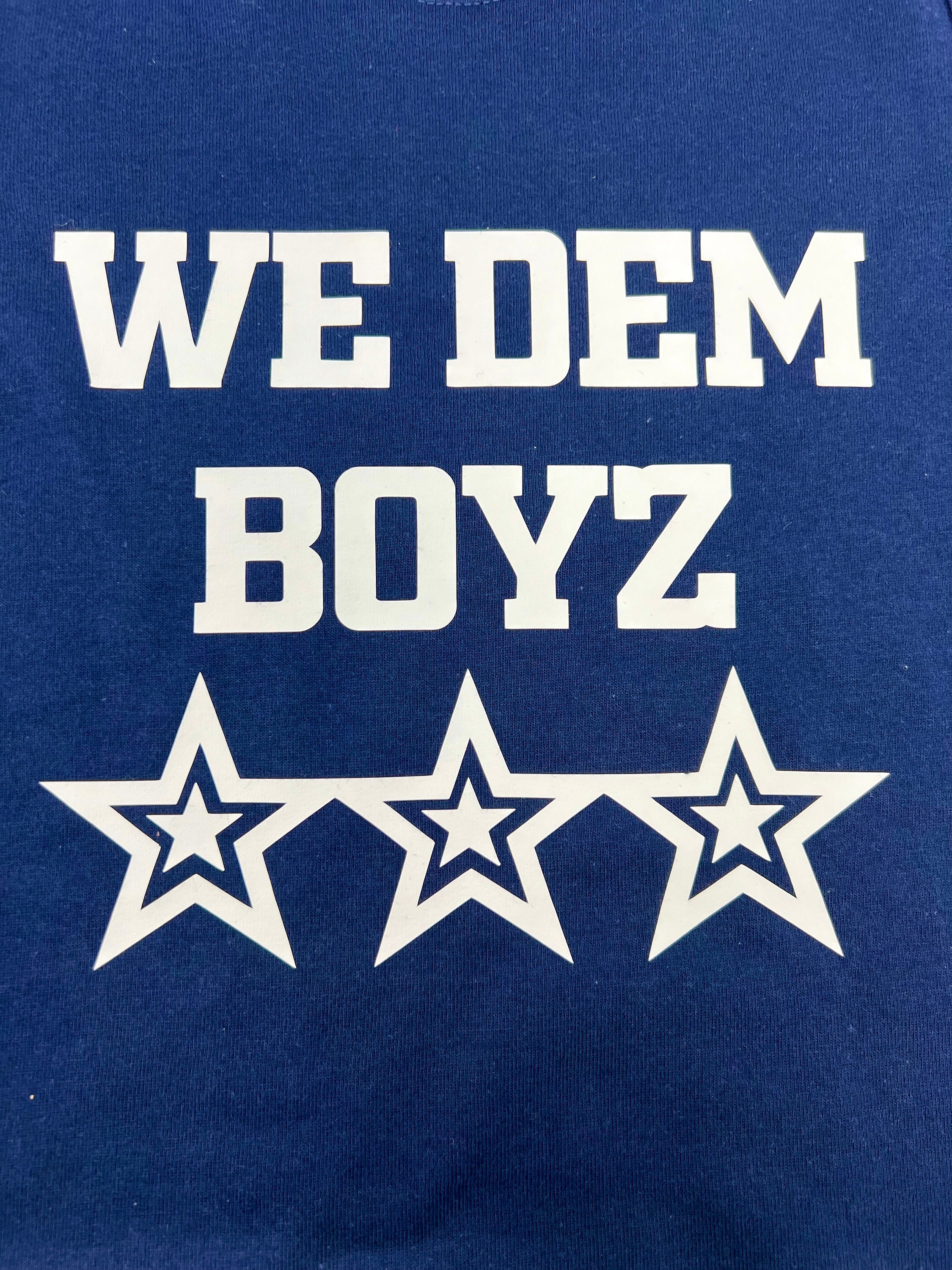 We Dem Boyz, Kids Cowboy Shirt, Baby Onesie, Dallas Cowboys Gift, Dem ...