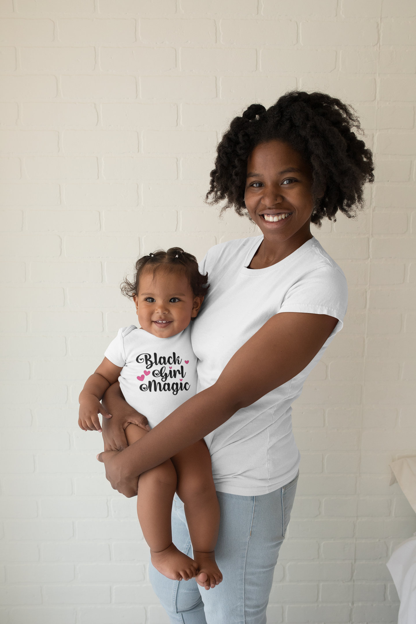 Black Girl Magic Onesie- Glitter Baby Onesie, Baby Shower Gift, Custom ...