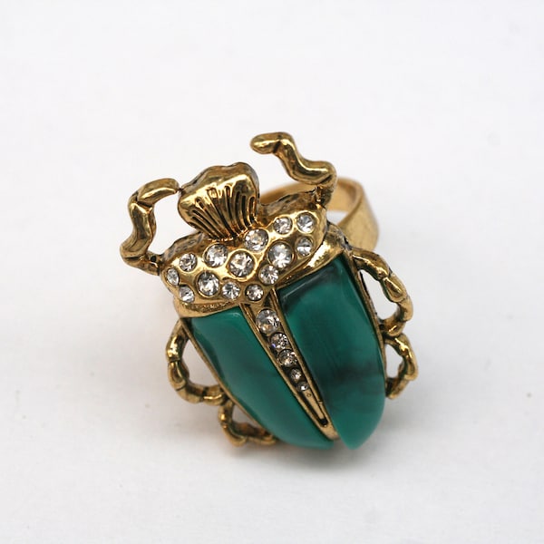 Scarab Ring - Etsy