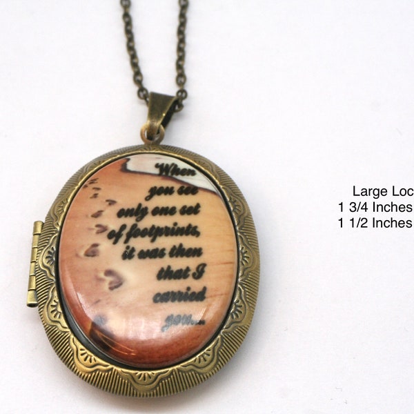 Large Oval Locket - Etsy