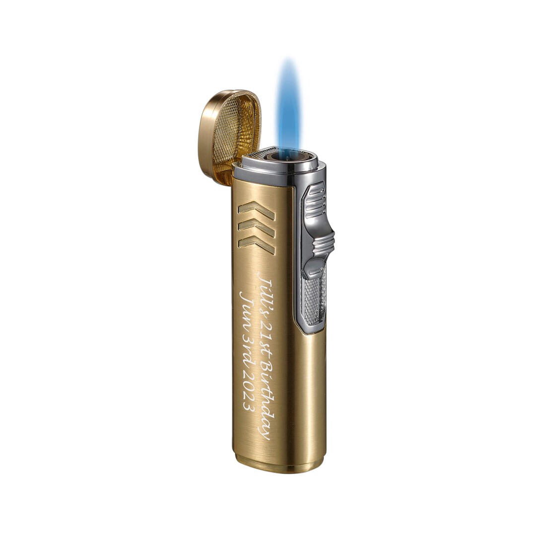 Personalized Visol Legion Single Torch Cigar Lighter - Free Engraving ...