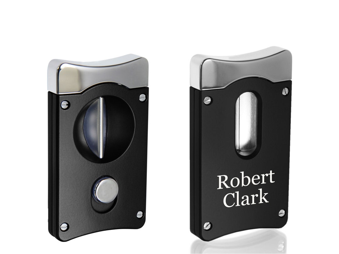 Personalized Visol Wedge V Cigar Cutter - Free Engraving! - Etsy