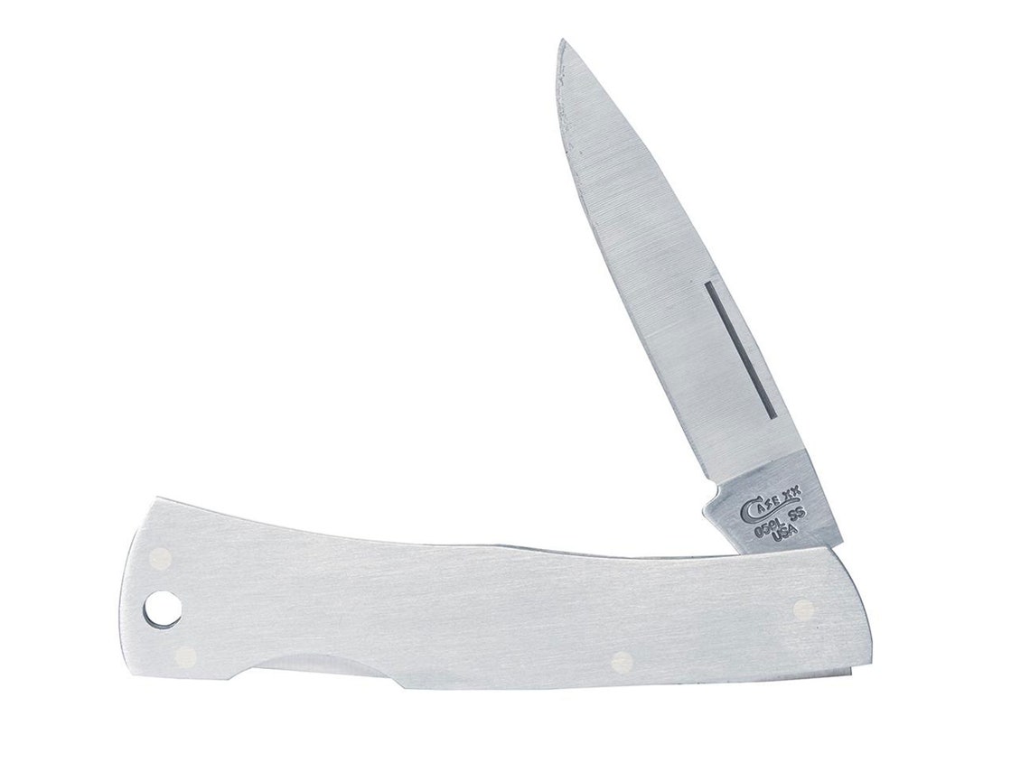 Personalized Case Knives Executive Lockback Knife Brushed | Etsy