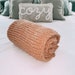 PEACHY COZY THROW - Etsy