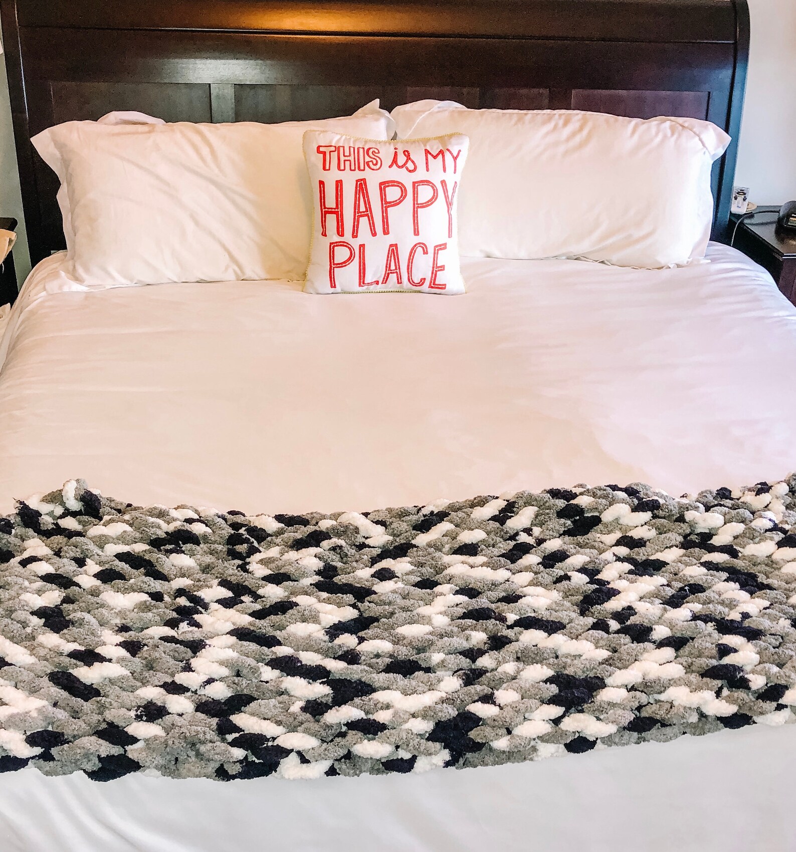 COZY THROW Pebble Beach chenille soft chunky blanket best | Etsy