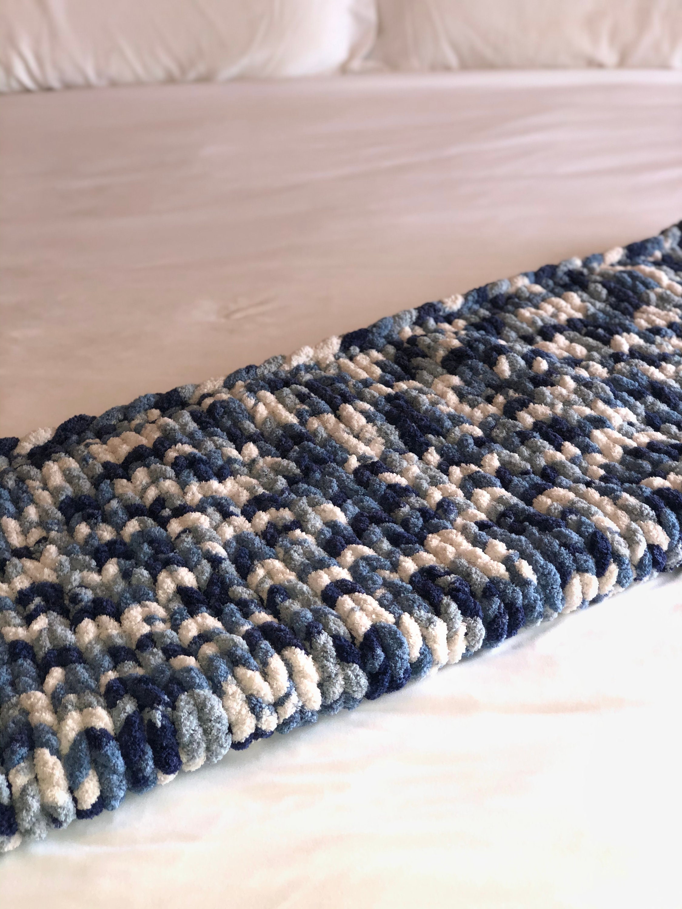 SKYLIGHT COZY THROW, Chenille Soft Chunky Blanket, Best Blankets - Etsy