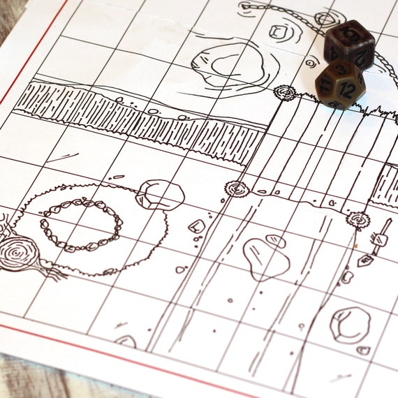 Dungeons And Dragons Printable Grid