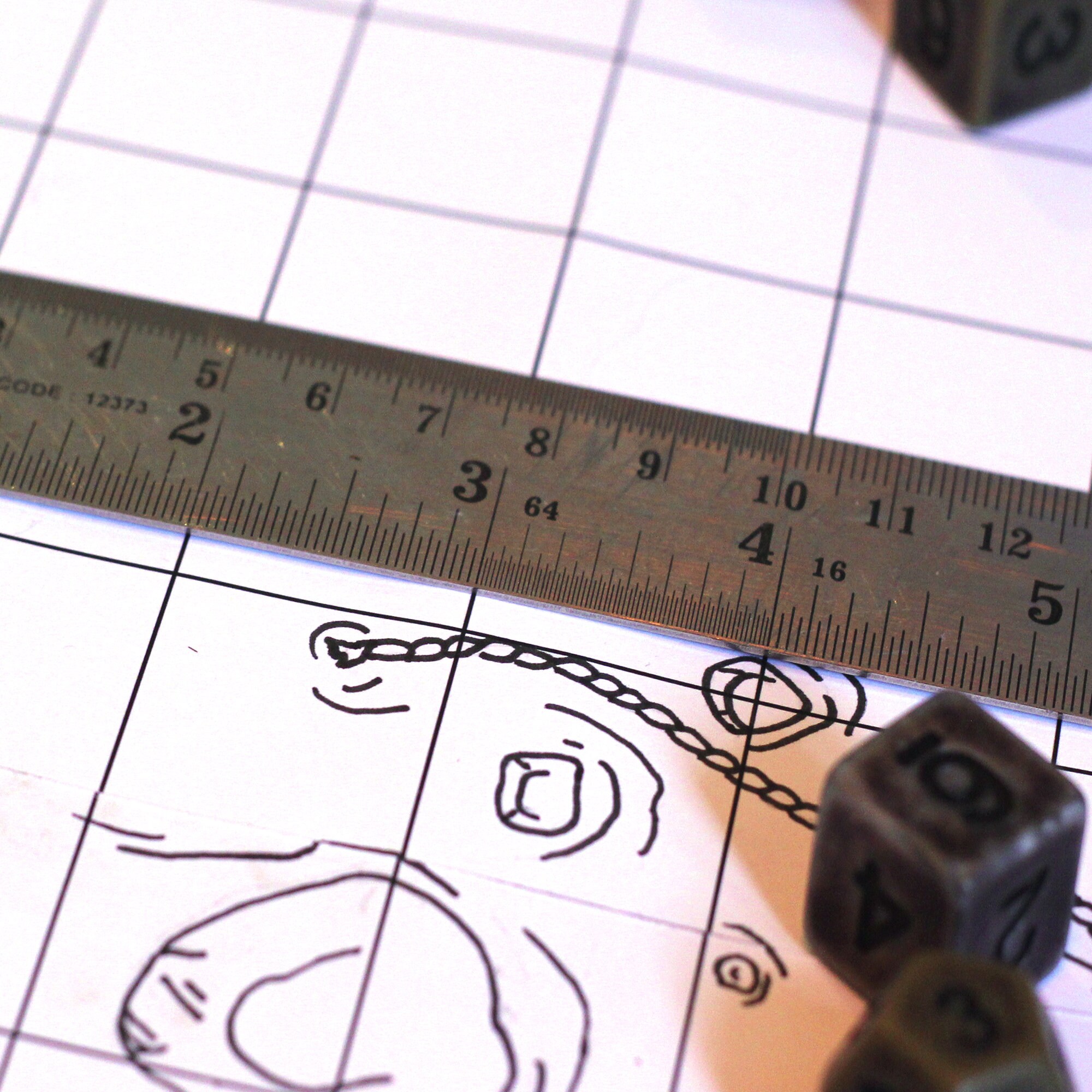 DIY 1-inch Square Printable Battle Map letter - Etsy