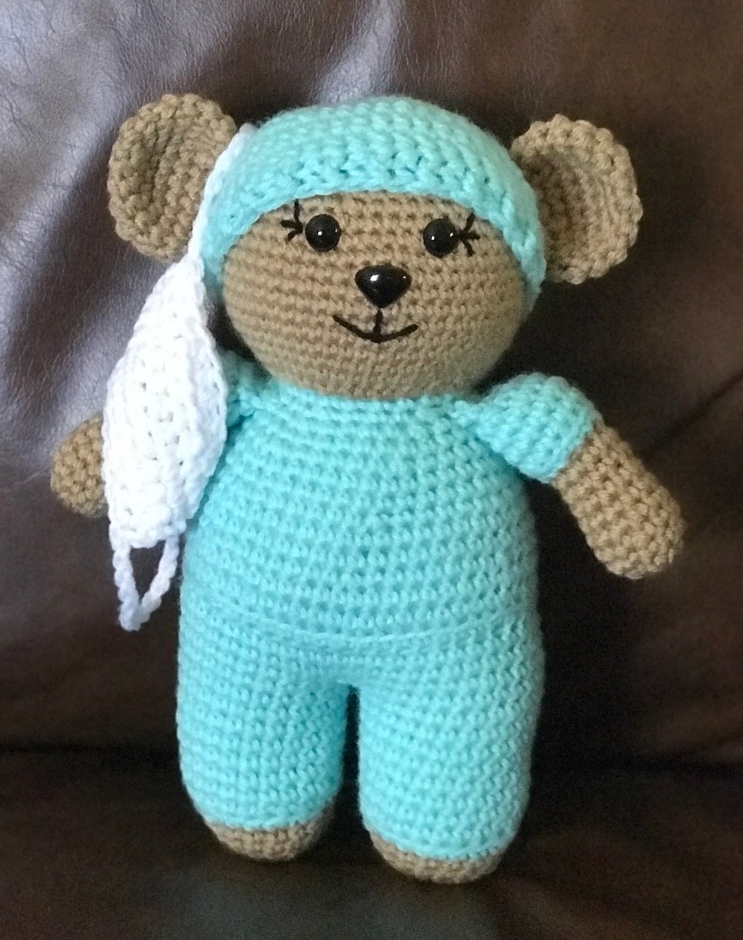 Hero Bear, Handmade Crochet Frontline Hero Bear - Etsy