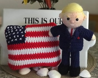 Crochet Trump Doll - Etsy