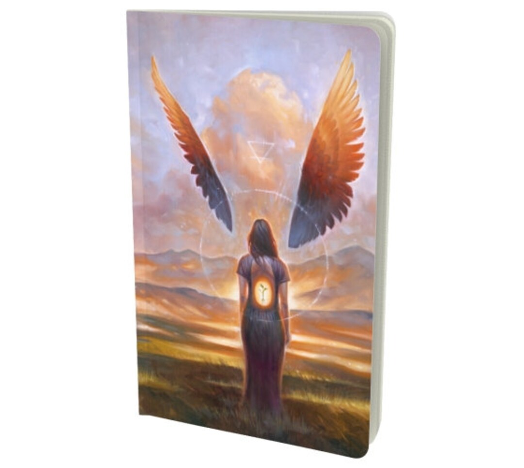 Seeding the Vision, Winged Art Mini Journal, Notebook, Sketchbook ...