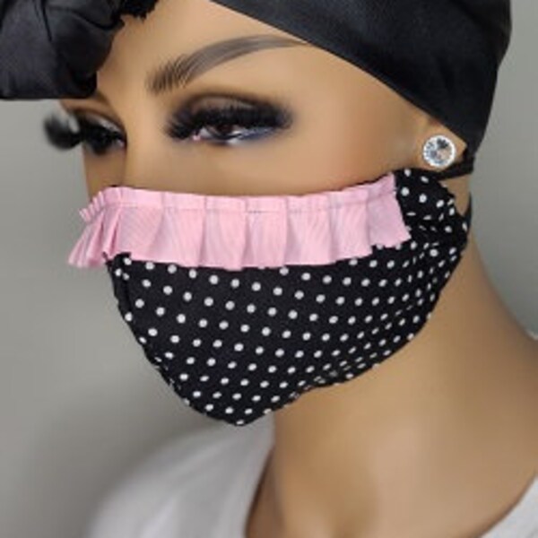 Cute Face Mask With Filter - Etsy