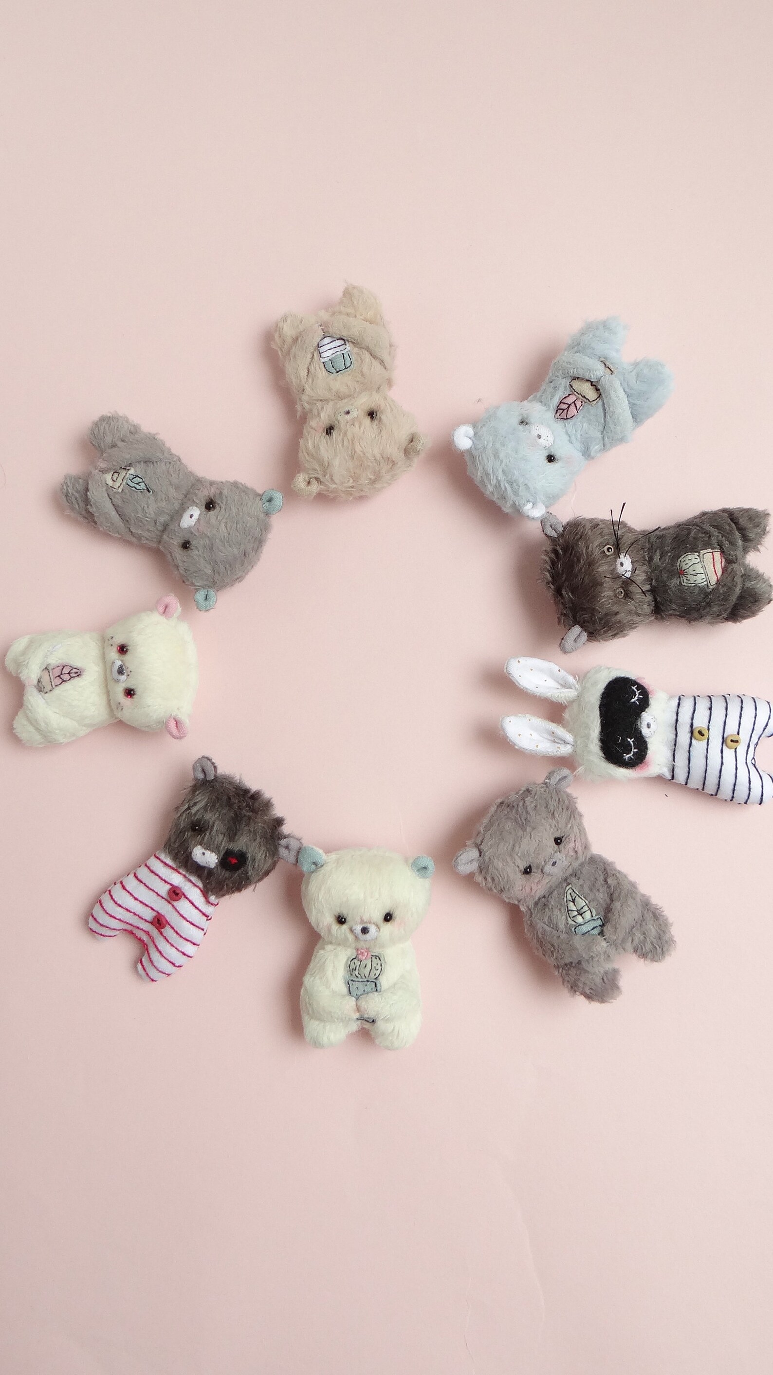 Cat Brooch. Handmade Cat Textile Broch. Textile Jewellery. Handmade Pin ...