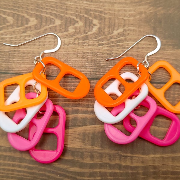 Pop Tab Earrings - Etsy