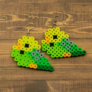 Budgie Earrings, Bird Lover Gift, Kawaii Jewelry, Unique Earrings ...
