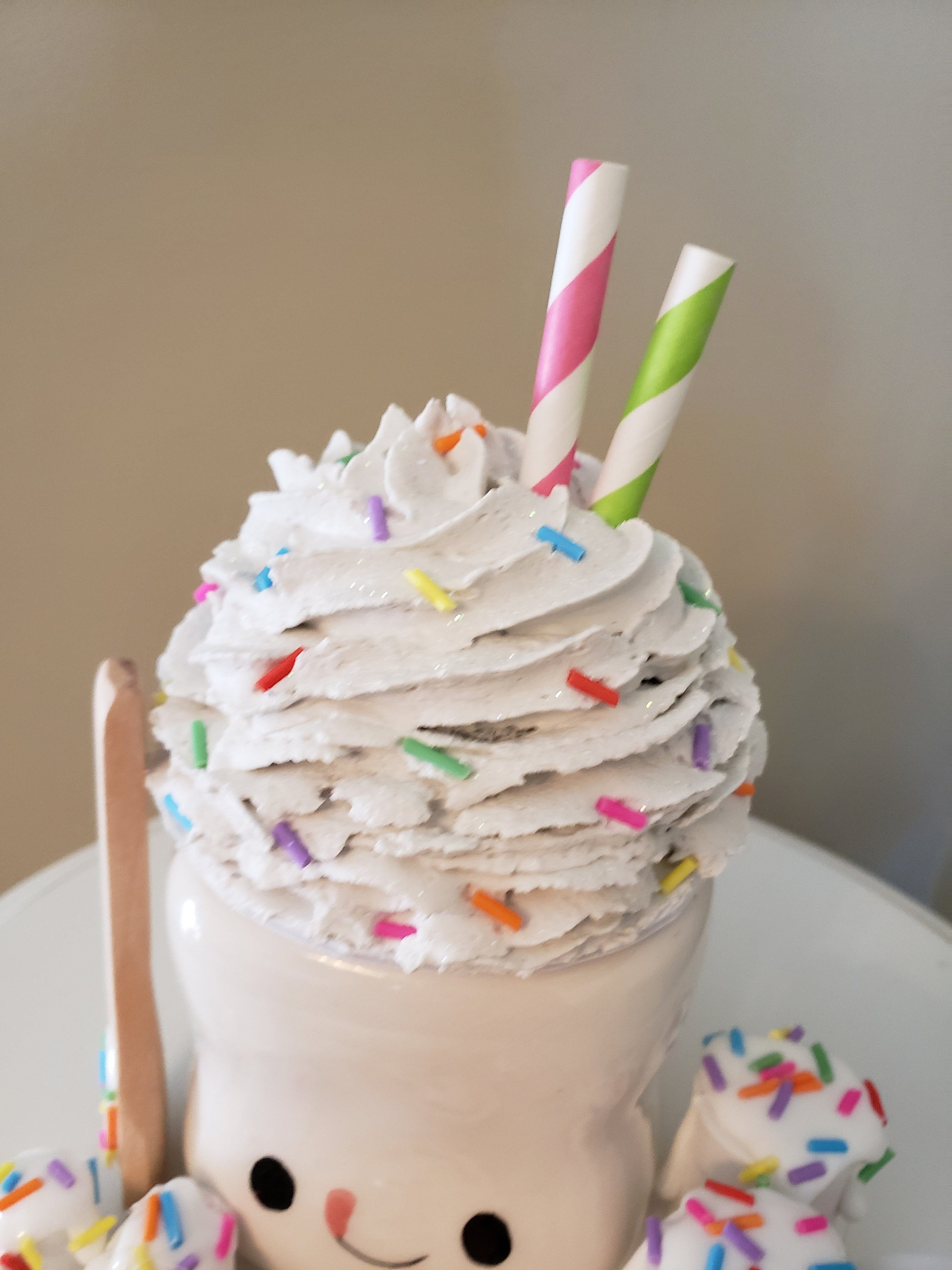 SPRING Summer Birthday Rainbow Sprinkles Decor Tiered | Etsy