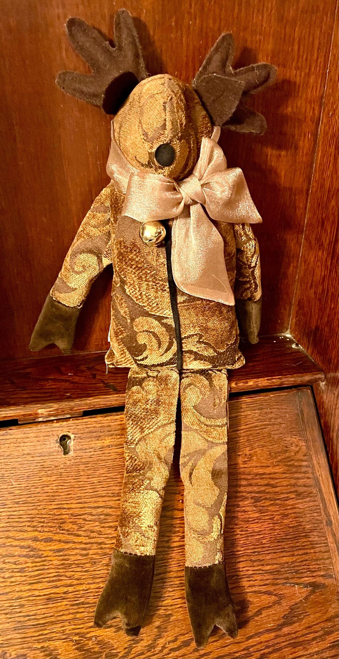 Woof & Poof Vintage Christmas Moose - Etsy