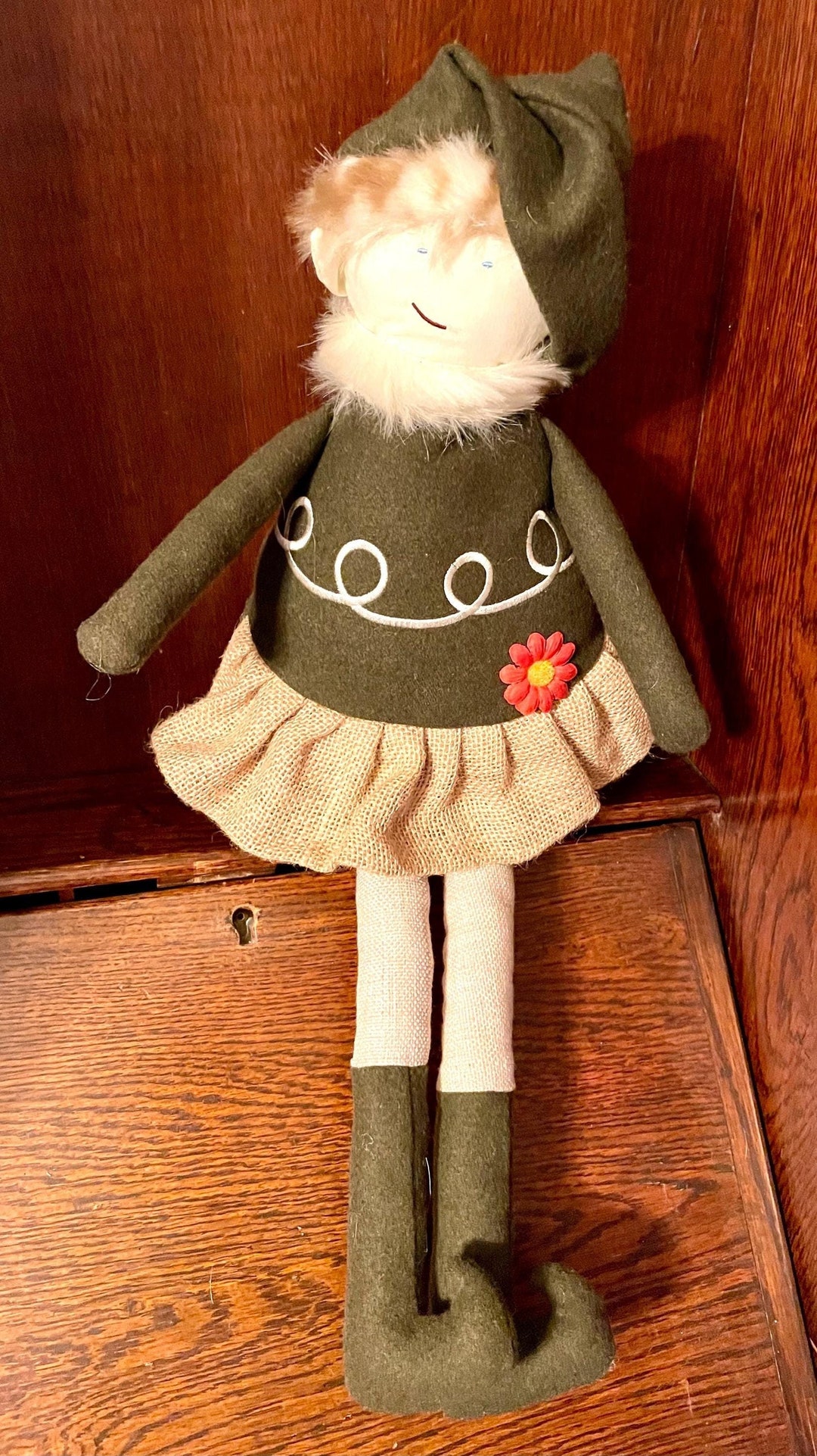 Woof & Poof Retired Christmas Elf Girl - Etsy