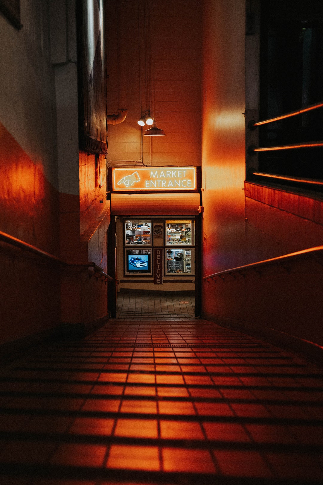 Seattle Neon Light Print Seattle, City, Photography, Wall Decor ...