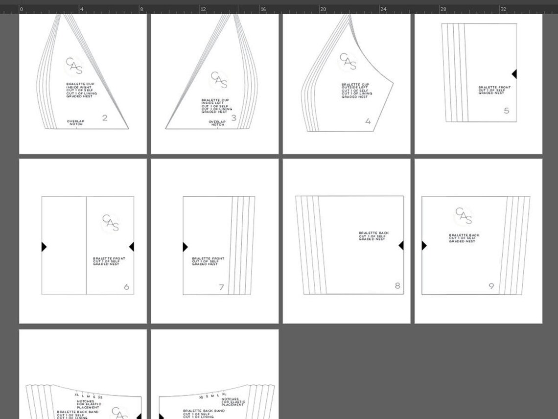 Shine Bright Bralette Pdf Pattern & Tutorial Digital - Etsy