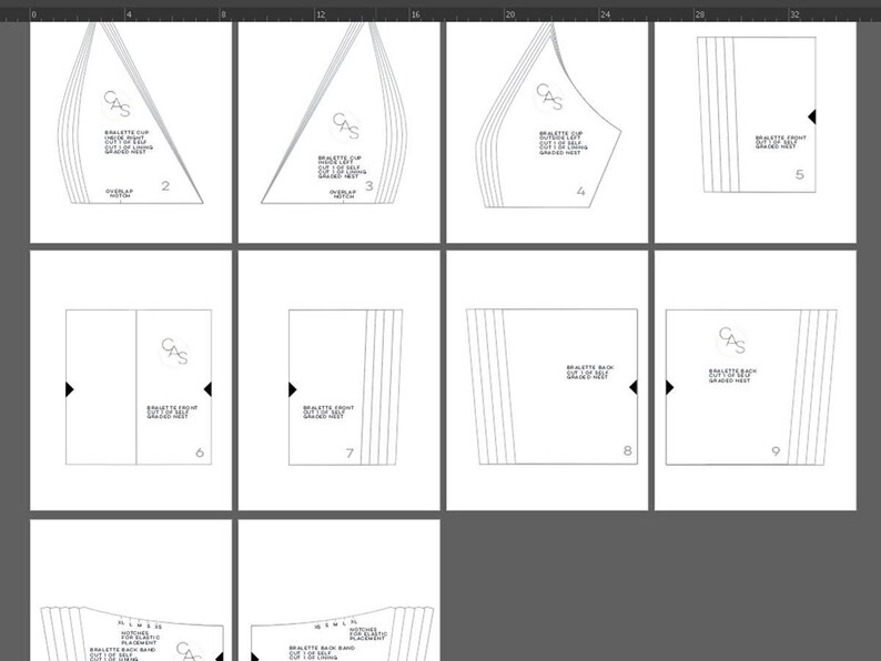 Shine Bright Bralette Pdf Pattern & Tutorial Digital - Etsy