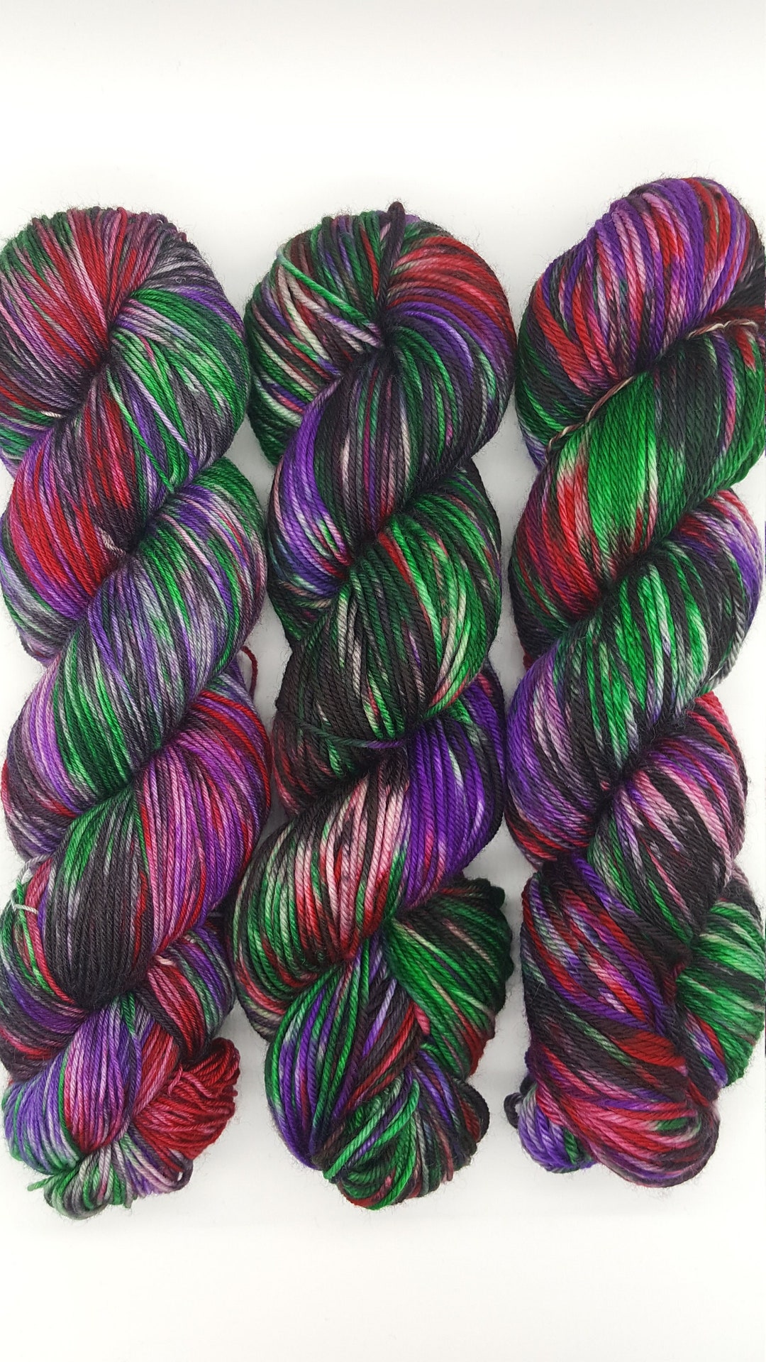 Crazed Clown | 1 Skein | Hand Dyed Yarn | Merino Wool - Etsy
