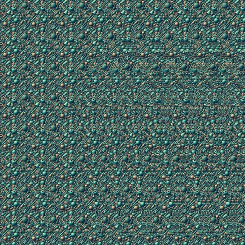 3D Stereogram Images: Cutting Edge Optical Illusion - Etsy