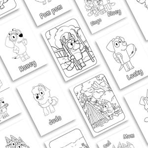 PRINTABLE Bluey Activities | Bluey Colouring | Bluey Word Search | Kids ...