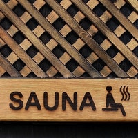 Sauna Neon Sign. Welcome to the Heat, Sauna Time, Bath Broom, Palm Tree ...