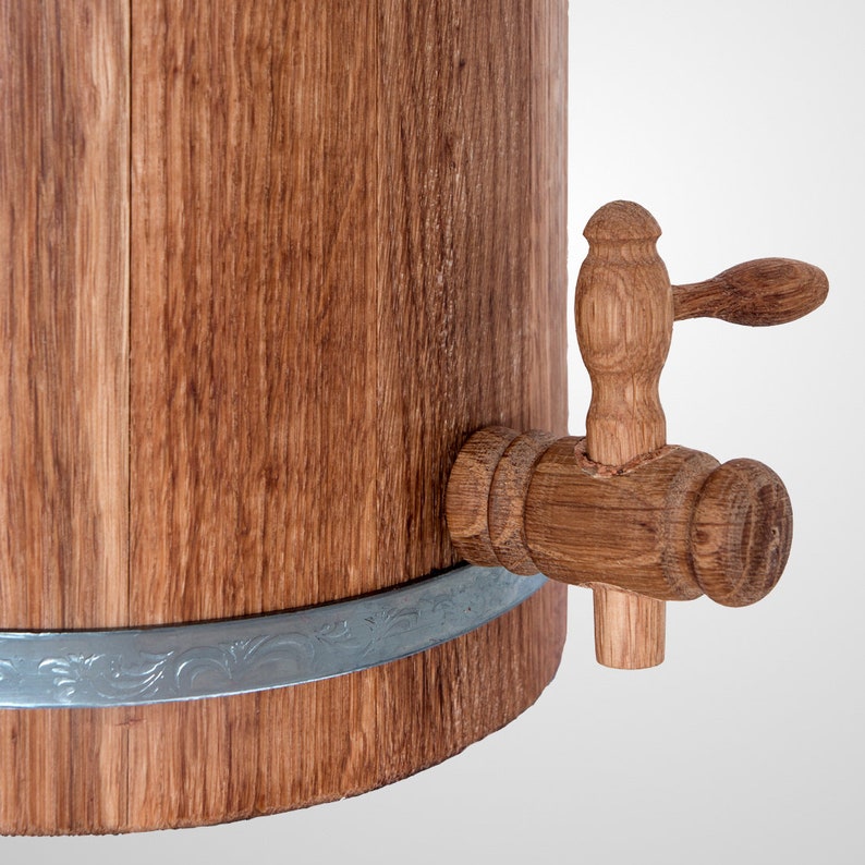 Cone-type Oak Barrel 3L 5L 10L Wine Cask Bourbon - Etsy