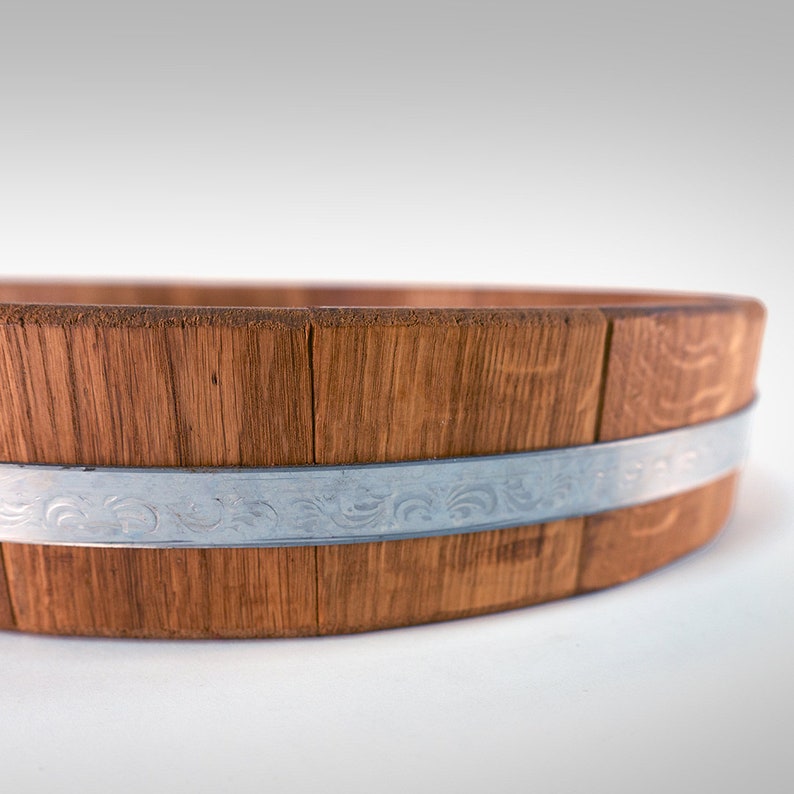 Oak Tray / Wooden Kitchen Utensils — Handmade Serving Tableware, Beer ...