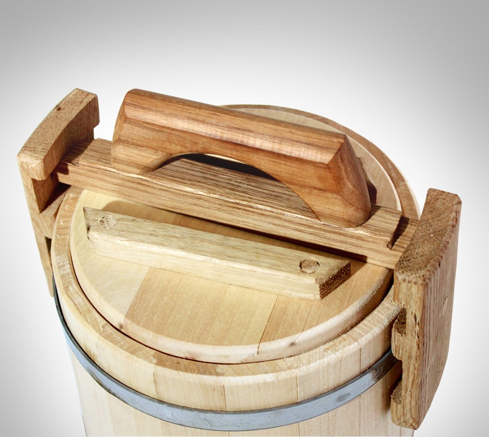 Personalized Wooden Barrel 10L 15L 30L With Lid Food - Etsy