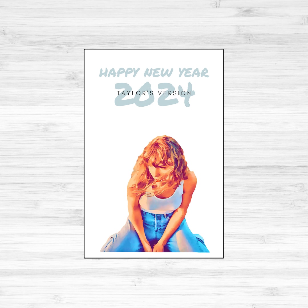 Happy New Year 2024 Taylor's Version for Swifties - Etsy