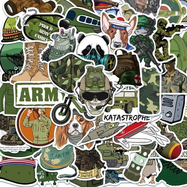 Military Sticker - Etsy