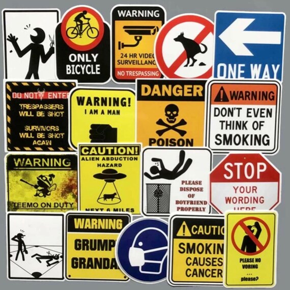 Funny Road Signs Hazard