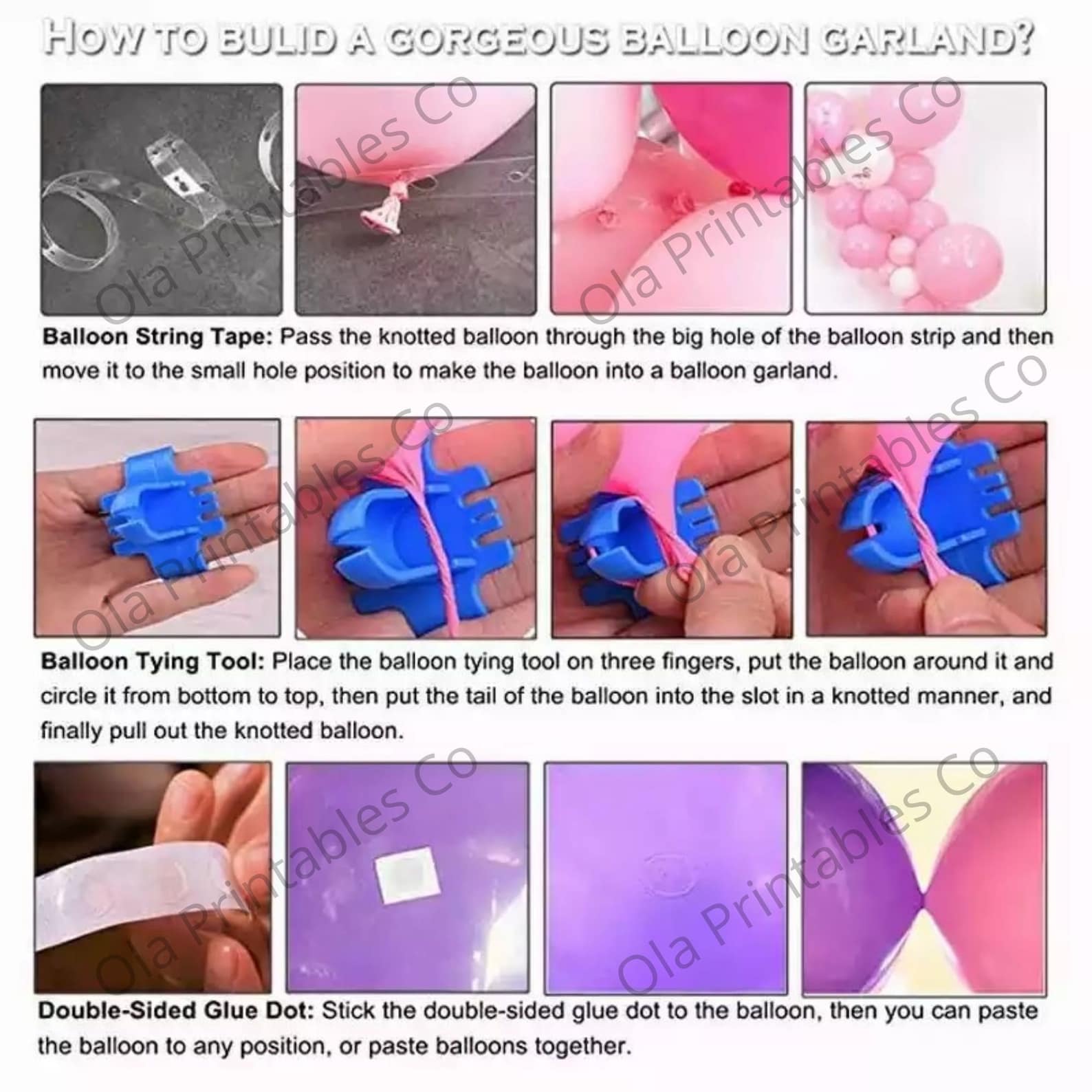 Rainbow Pastel Balloon Garland Arch Kit Unicorn Party Backdrop Etsy