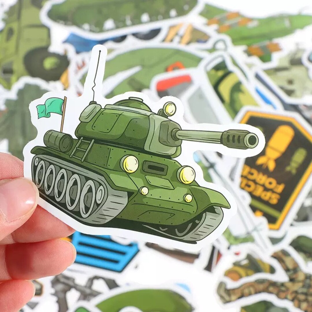 50 Pcs Military Sticker Pack Army Stickerpack Soldier Sticker Pack Army ...