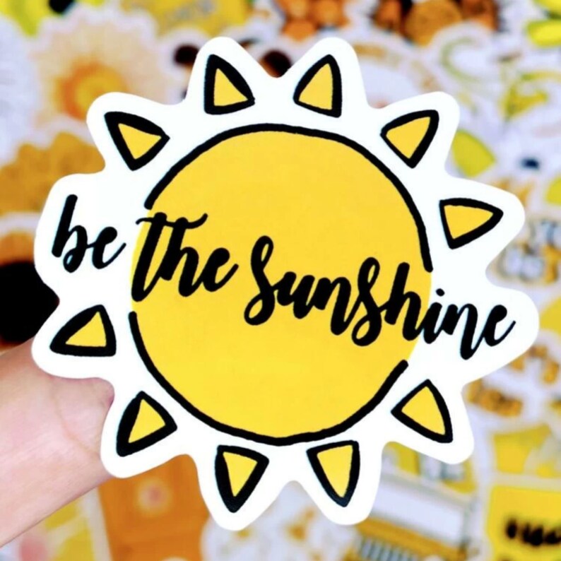 50 Pcs Yellow Cute Aesthetic VSCO Stickers Pack Water Bottle - Etsy