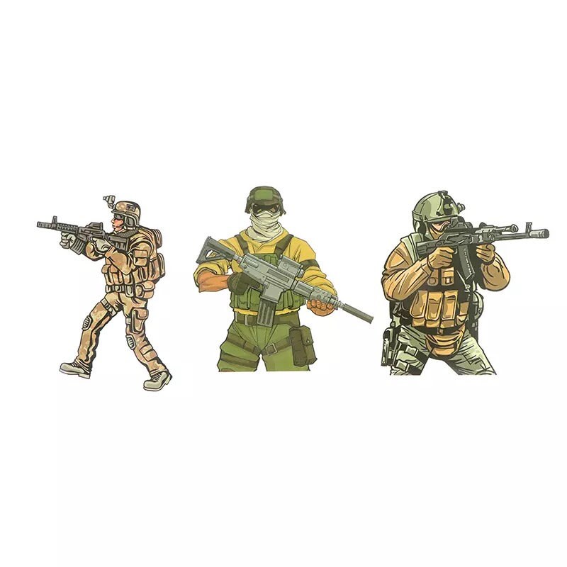 50 Pcs Military Sticker Pack Army Stickerpack Soldier Sticker Pack Army ...